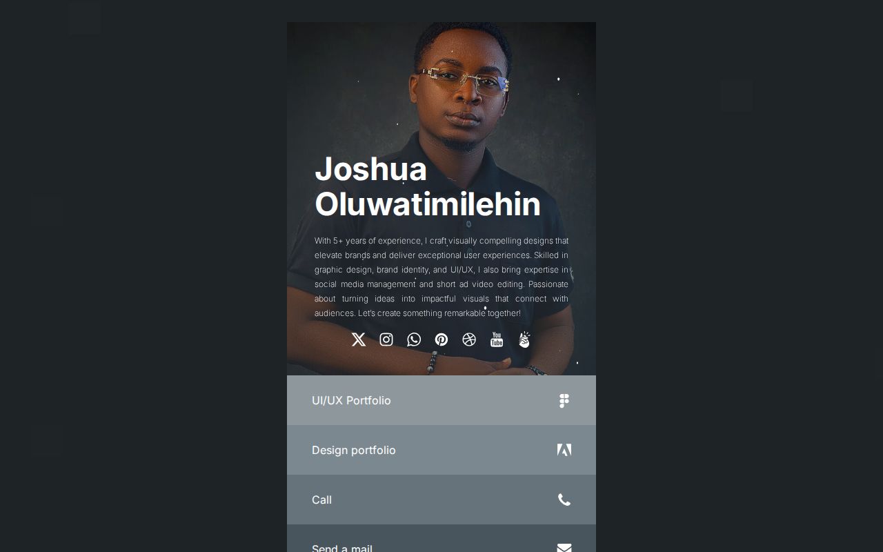 Oluwatimilehin (Genesis) Joshua